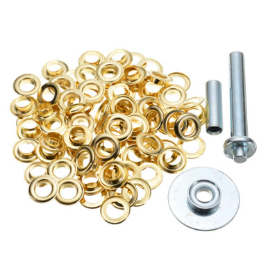 Eyelet Punch Kit50 Sets Tarpaulin Tent Awning Groundsheet Eyelet Repair ...