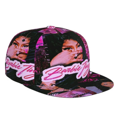 NALCKA Nicki Rapper Minaj Hat Flat-Brimmed Baseball Cap Dad Ball Hat ...