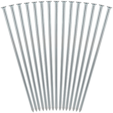 HOZEON 15 PCS 12 Inch Metal Landscape Spikes, Edging Anchoring Spikes ...