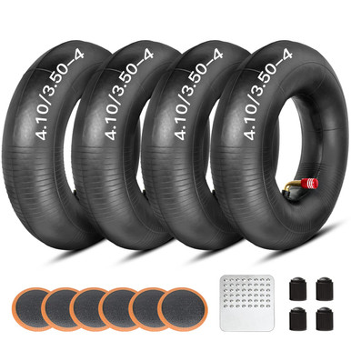 GREHUA 4.10/3.50-4" Inch Inner Tube for Lawn Mowers Hand Trucks Dollies ...