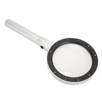 LED Lighted Magnifier, Magnifying Glass,Handheld Reading Magnifier with ...
