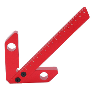 Orenic Right Angle Line Gauge, Center Scribe Gauge, 45/90 Degree Right ...