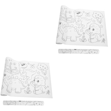 SEWACC 4 Rolls Graffiti Art Paper for Drawing and Painting Animal ...