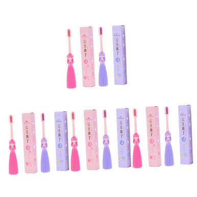 FOMIYES 16 Pcs Children's Toothbrush Kids Tooth Brush Travel ...