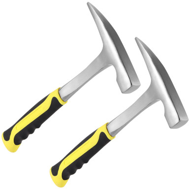 MANCHAP 2 PCS 32 oz Rock Pick Hammer, Masonry Hammer with Pointed Tip ...