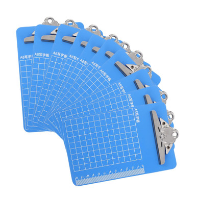 LALAFINA 10pcs Writing Pad Folder Plastic Paper Holder Hanging File ...