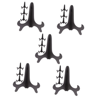MAGICLULU 20 Pcs Display Stand Plastic Easel Stand Plate Easel Stand ...