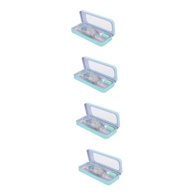 VILLCASE 4 Sets Compass Set Compact Compass Kit Ruler 12+ Inch Rulers ...