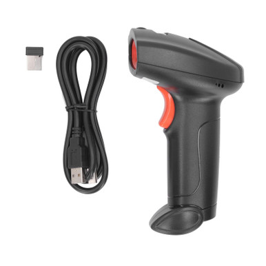 Portable 1D Barcode Scanner 2.4G Wireless QR Code Reader for Logistics ...