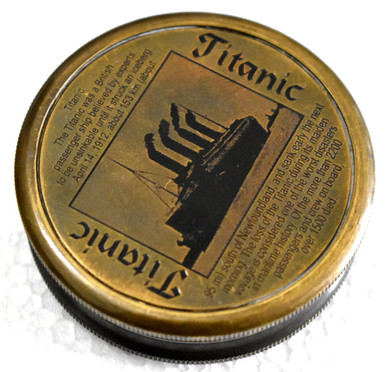 Antique Titanic History Compass Solid Brass 2 inch Round Shape Compass ...
