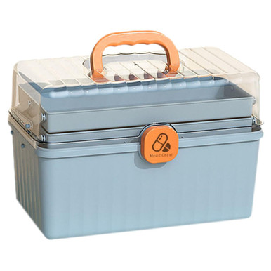 Hemoton Box Medicine Case First Aid Organizer First Aid Container ...