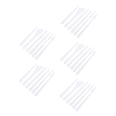 KALLORY 90 Pcs Paint Palette Color Mixing Shovel Painting Oil Painting ...