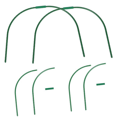 Yardwe 4 Sets Raised Bed Small Garden Tunnel Hoops Garden Hoops Frame ...