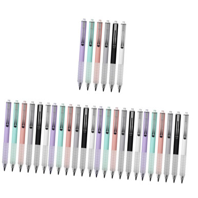 NOLITOY 30 Pcs Black Technology Pencil Cute Pencils Automatic Pencil ...