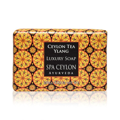 Spa Ceylon Ayurveda Ceylon Tea Ylang Luxury Cleansing Soap Bar Enriched ...