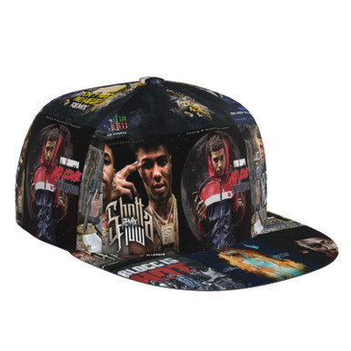 kingscom NLE Rapper Choppa Singer Hat Flat-Brimmed Baseball Cap Dad ...