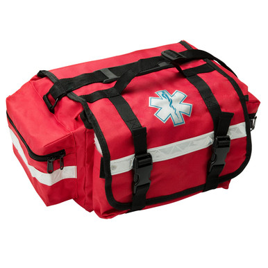 NOVAMEDIC Professional Empty Red First Responder Bag, 17" x 9" x 7 ...