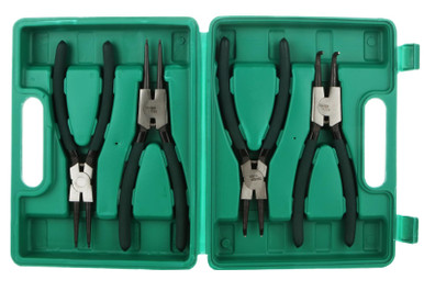 4 Pack 9 inch Snap Ring Pliers Set Heavy Duty Internal/External Circlip ...