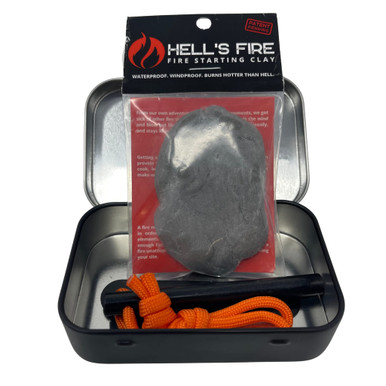 Sophos Survival Fire Starting Kit Bundle with Hell's Fire Fire Starting ...