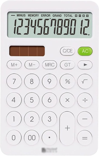 HXR Calculators Calculator 12 Digit Display Desk Calculator Large ...