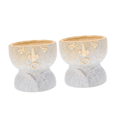Happyyami 2PCS Flowerpot Plant Pot Human face Home Flower Pot Decors ...