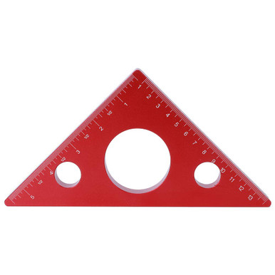 Right Angle Ruler Triangl Ruler Carpenter Ruler Height Ruler 5in/13cm ...