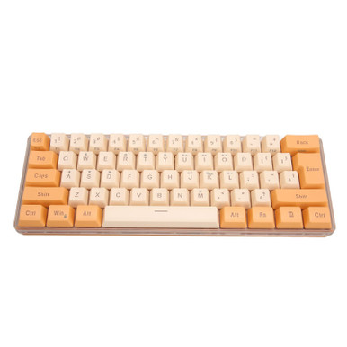 RGB Gaming Keyboard, 61 Keys RGB Backlit LED, 8 Single Color Modes ...