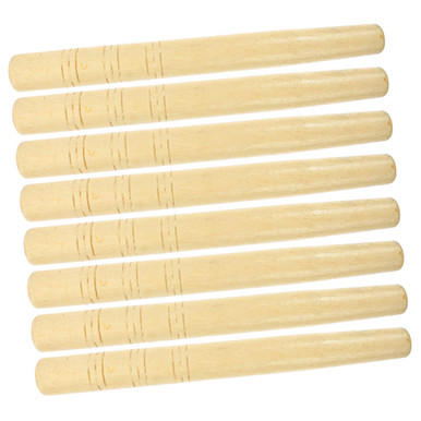 8Pcs Farm Implement Wooden Handle Garden Tool Shovel Handle Replacement ...