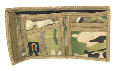 Bilfold Outside ID Multicam Nylon Wallet. Made in USA by Rainbow of ...