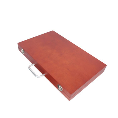 VILLCASE Box Oil Painting Box Wooden Painting Case Watercolor Container ...