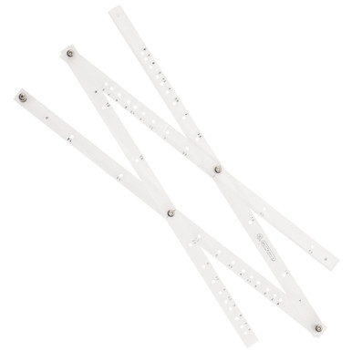 MAGICLULU Drawing Ruler Engineer Ruler Projector for Tracing Pantograph ...