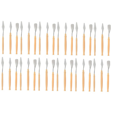 VILLCASE 36 Pcs painting utility Color oil drawing scraper Painting ...