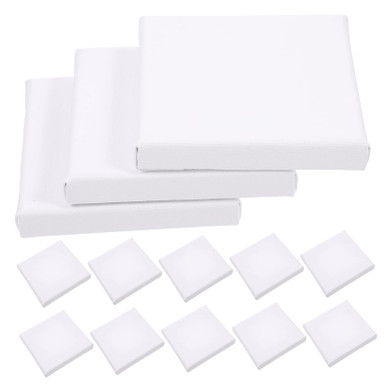 12Pcs Mini Canvas Frame Painting Canvas Boards Paint Board Frames Large ...