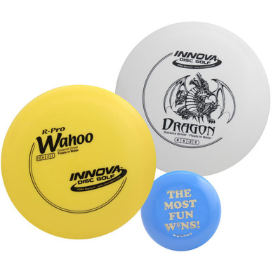 Innova Floating Disc Golf Drivers Set (Dragon & Wahoo) + Mini Marker ...