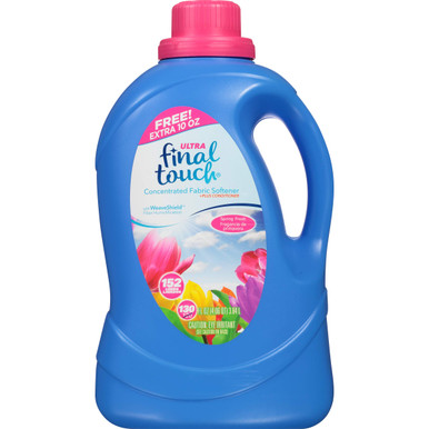 Spring Fresh Ultra Liquid Fabric Softener with WeaveShield Fabric Care ...