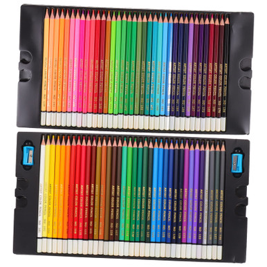 EXCEART 1 Set 72 Color Lead Pencils Coloring Colored Paint Water ...