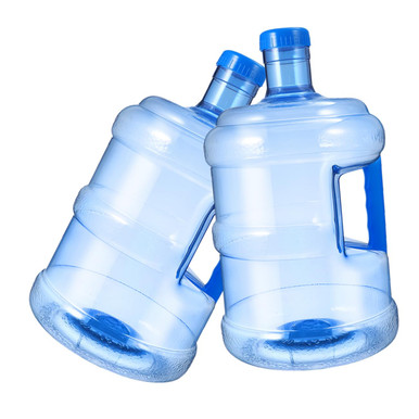 HEALEEP 2pcs 5 Gallon Water Jug Plastic Water Bucket Mineral Water ...