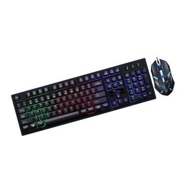KJHBV 1 Set Mouse and Keyboard Kit Gaming Keyboard Mechanical Keyboard ...