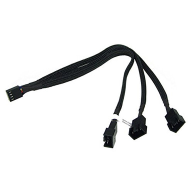 Phobya 3-Way PWM Splitter Cable (Power 3 PWM Fans from a Single ...