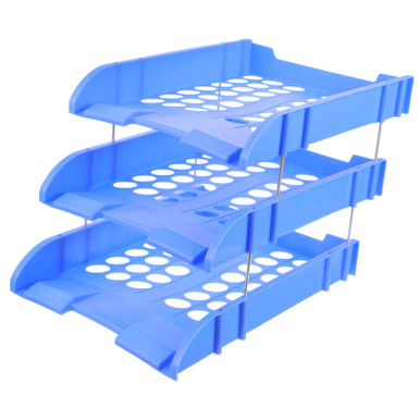 LALAFINA Desktop Paper Holder Stackable Paper Tray Letter Tray Desktop ...