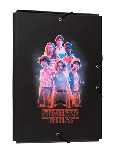 Official Stranger Things Premium A4 File Folder - 13.4 x 10 inches / 34 ...