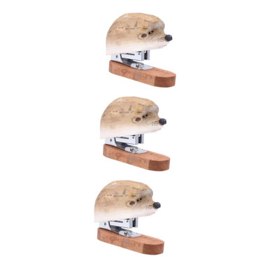 Ciieeo 3pcs Portable Stapler Wooden Stapler Purple Office Supplies ...
