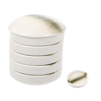 VILLCASE 1 Set Five Layer Palette Makeup Mixing Tray Stackable Ceramic ...