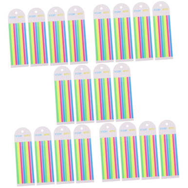 LALAFINA 5pcs 4 Sticky Notes Reading Tabs File Classification Book ...