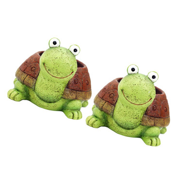 Yardwe 2pcs Containers for Storage Office Decoration Turtle Shape ...