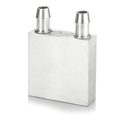 DIYhz Water Cooling Block Aluminum for Liquid Water Cooler Heat Sink ...