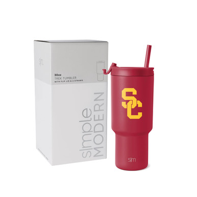 Simple Modern Officially Licensed Collegiate USC Trojans 30 oz Tumbler ...