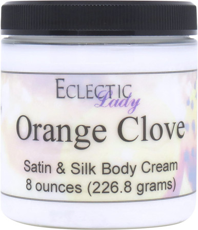 Eclectic Lady Orange Clove Satin and Silk Cream, Body Cream, Body ...