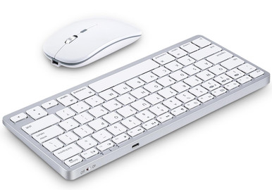 Wireless Keyboard and Mouse Compatible with Apple MacBook iMac ...