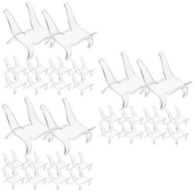 DECHOUS 30 Pcs Specimen Base Display Stones Display Stands Mini Easel ...